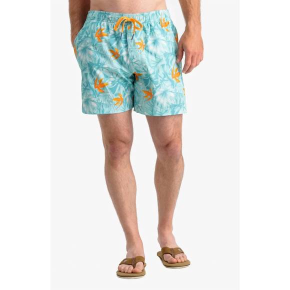 Southern Tide | Swim | New Southern Tide Montera Palm Swim Trunk In ...